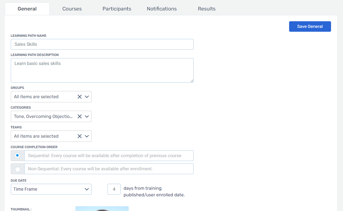 Course and Learning Path Due Dates | FiveLumens